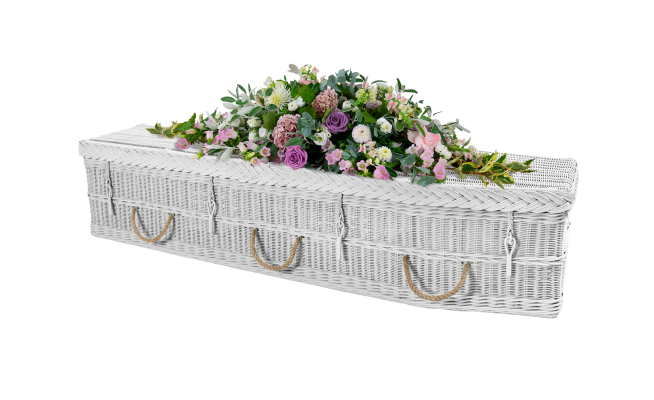 Coloured Coffins | Natural Woven Coffins