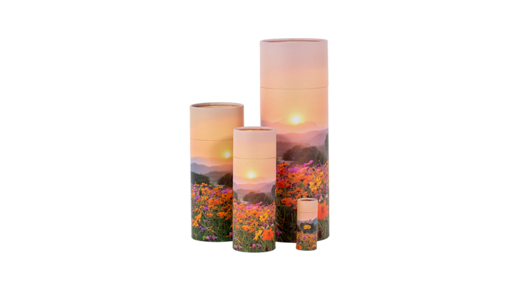 Scatter Tubes | Natural Woven Coffins